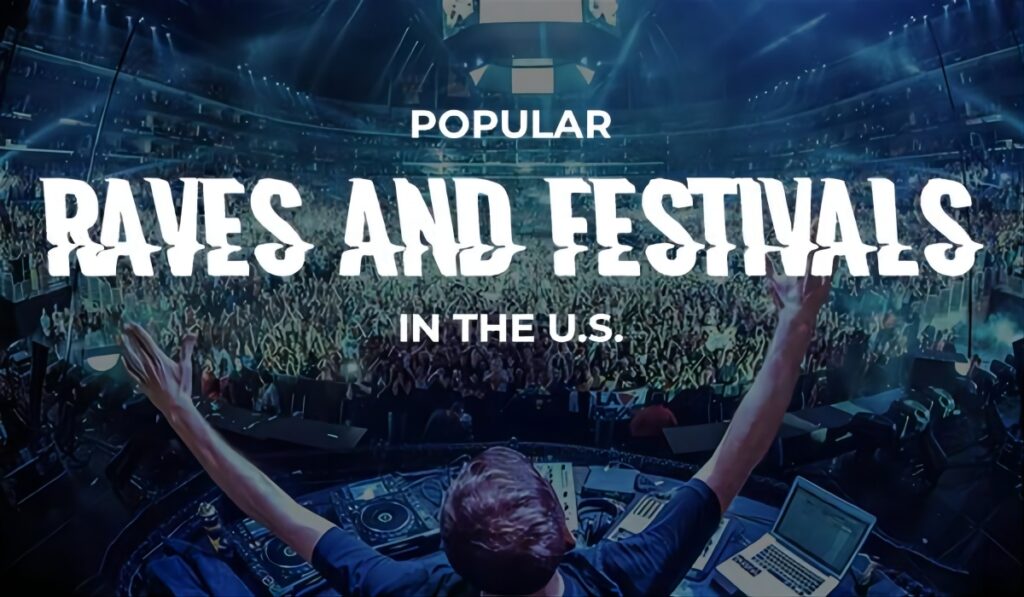 Popular Raves and Festivals in the USA - Optical Fiber Fabric & Led ...